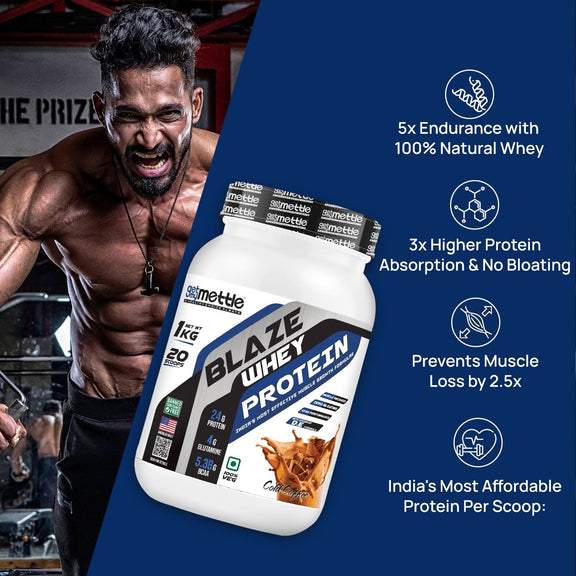 Blaze Whey Protein Powder for Muscle Growth and Recovery